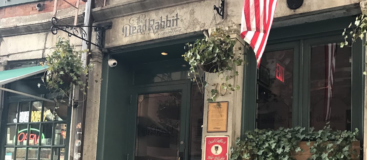 Out of the Ashes... The Dead Rabbit, New York City - Winerist Magazine ...